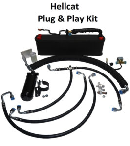 Forced Inductions Interchiller Kit for Hellcat with 2 AN-12 Pushlock 90 ...