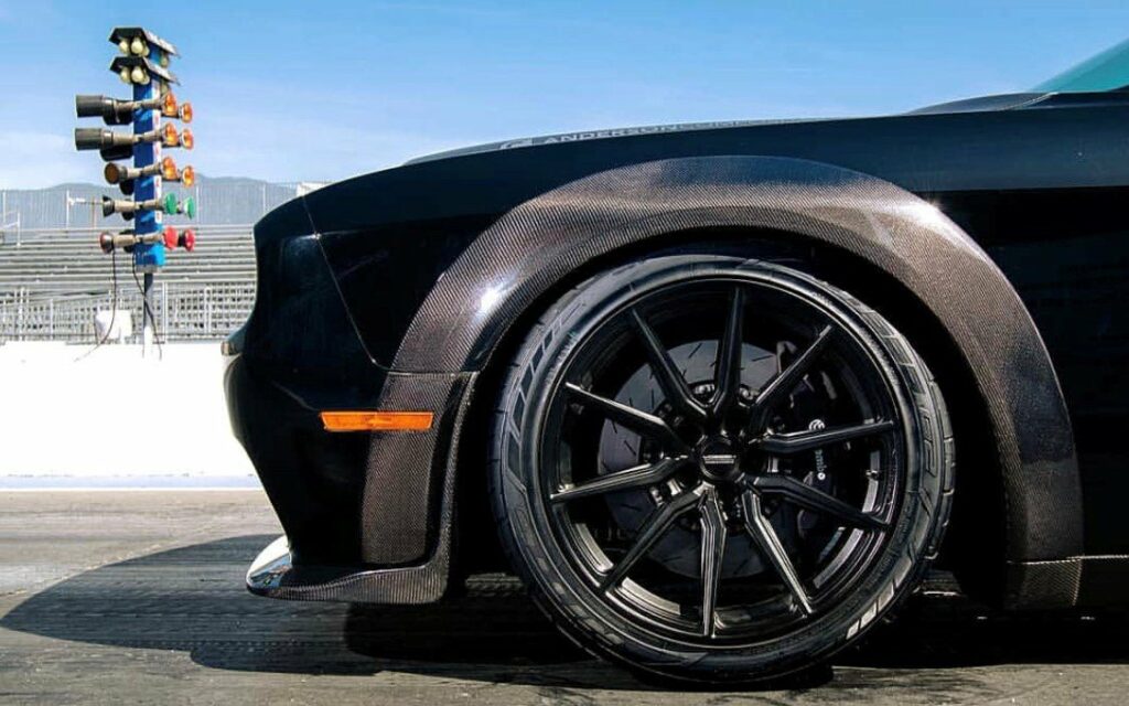 Challenger Demon Carbon Fiber Front Chin Spoiler - SHOPHELLCAT