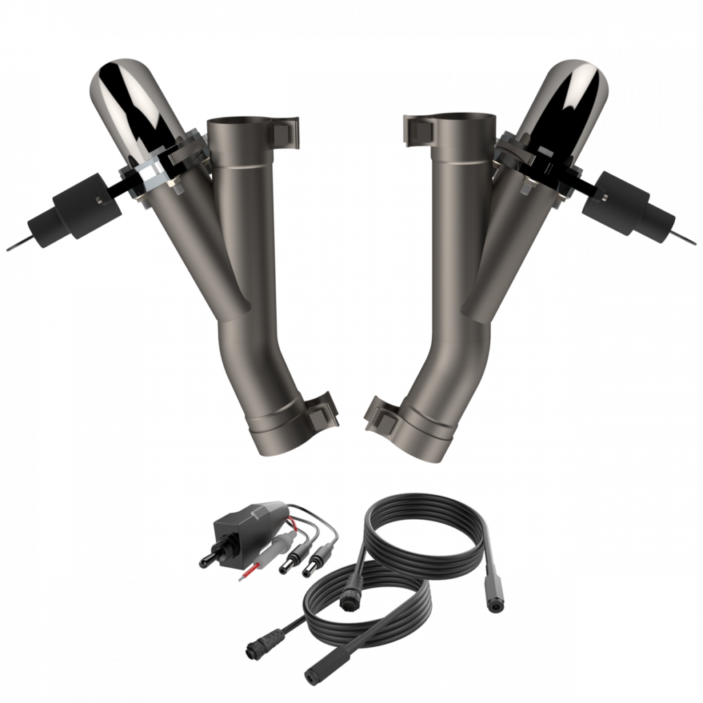 Trackhawk and Durango Hellcat QTP Aggressor Cutout Pipes - SHOPHELLCAT