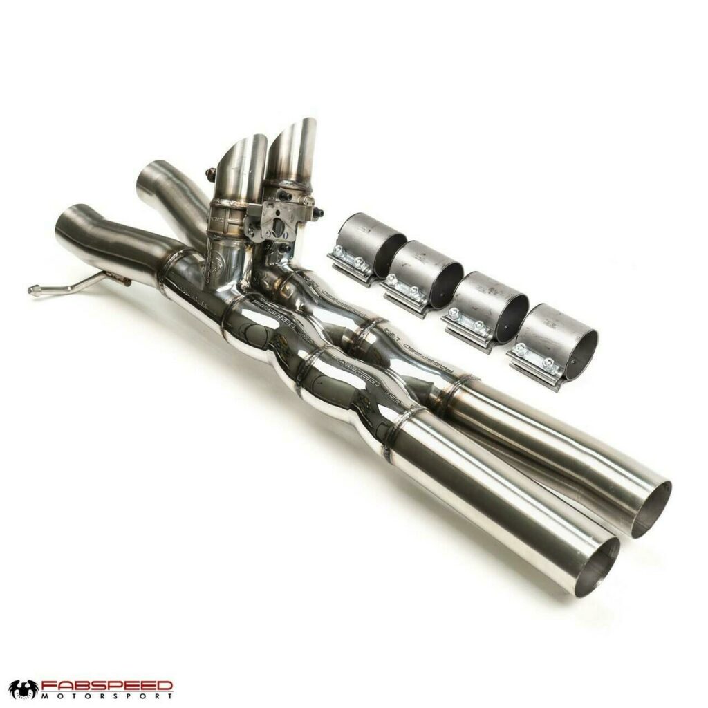 Fabspeed RAM TRX Valvetronic Double X-Pipe Resonator Bypass - SHOPHELLCAT