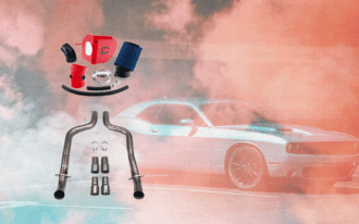 Mid Pipe + Intake Combo For 2017-22 Dodge Charger/Challenger Hellcat ...