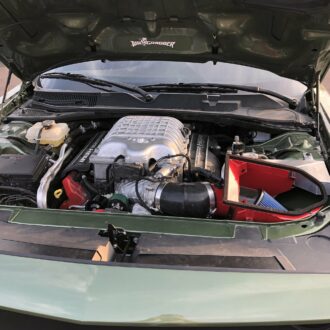 4.5in Powder-Coated Open Box Cold Air Intake for the 2017 - 2022 Dodge ...